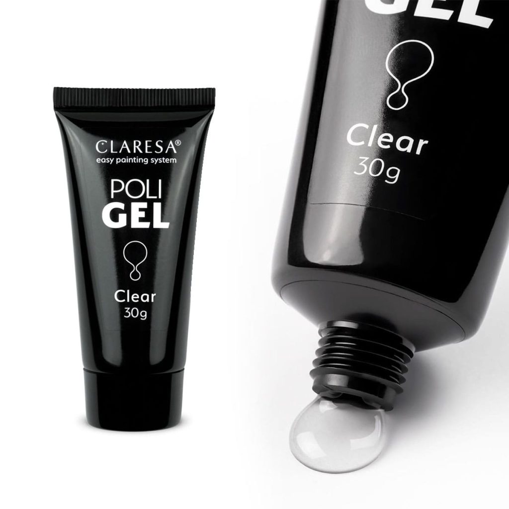 Claresa PoliGel Clear 30 g - CLARESA - The Biggest GEL NAIL POLISH ...