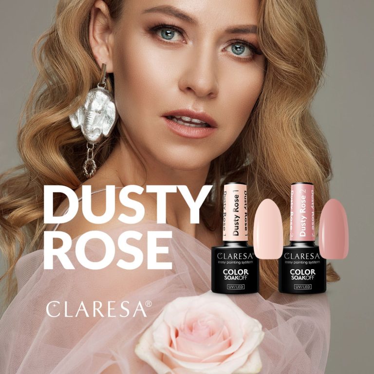 Claresa DUSTY ROSE 2 Gel Polish 5 g – CLARESA – The Biggest GEL POLISH ...