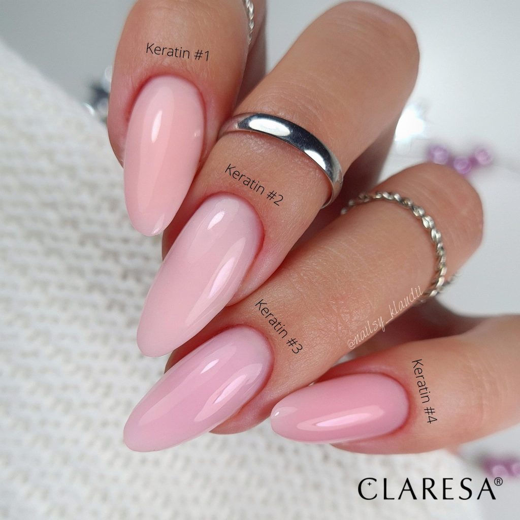 Claresa KERATIN 5 In 1 4 BASE 5g CLARESA The Biggest GEL NAIL