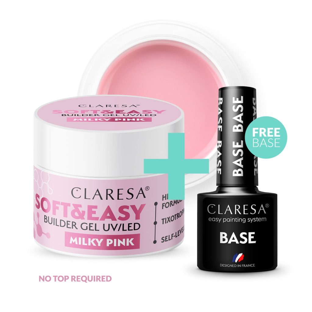 Claresa SOFT&EASY Builder Gel NATURAL 45g - CLARESA - The Biggest GEL ...
