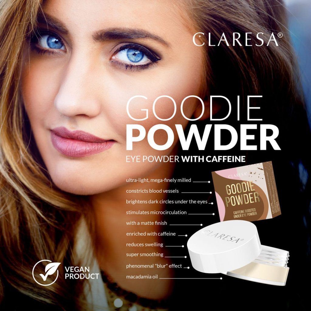 Claresa GOODIE POWDER Eye Powder with Caffeine 6g - CLARESA - The ...