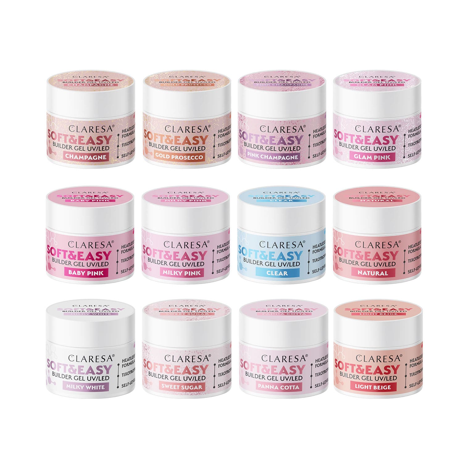 NEW ARRIVALS – CLARESA – The Biggest GEL POLISH Collection!