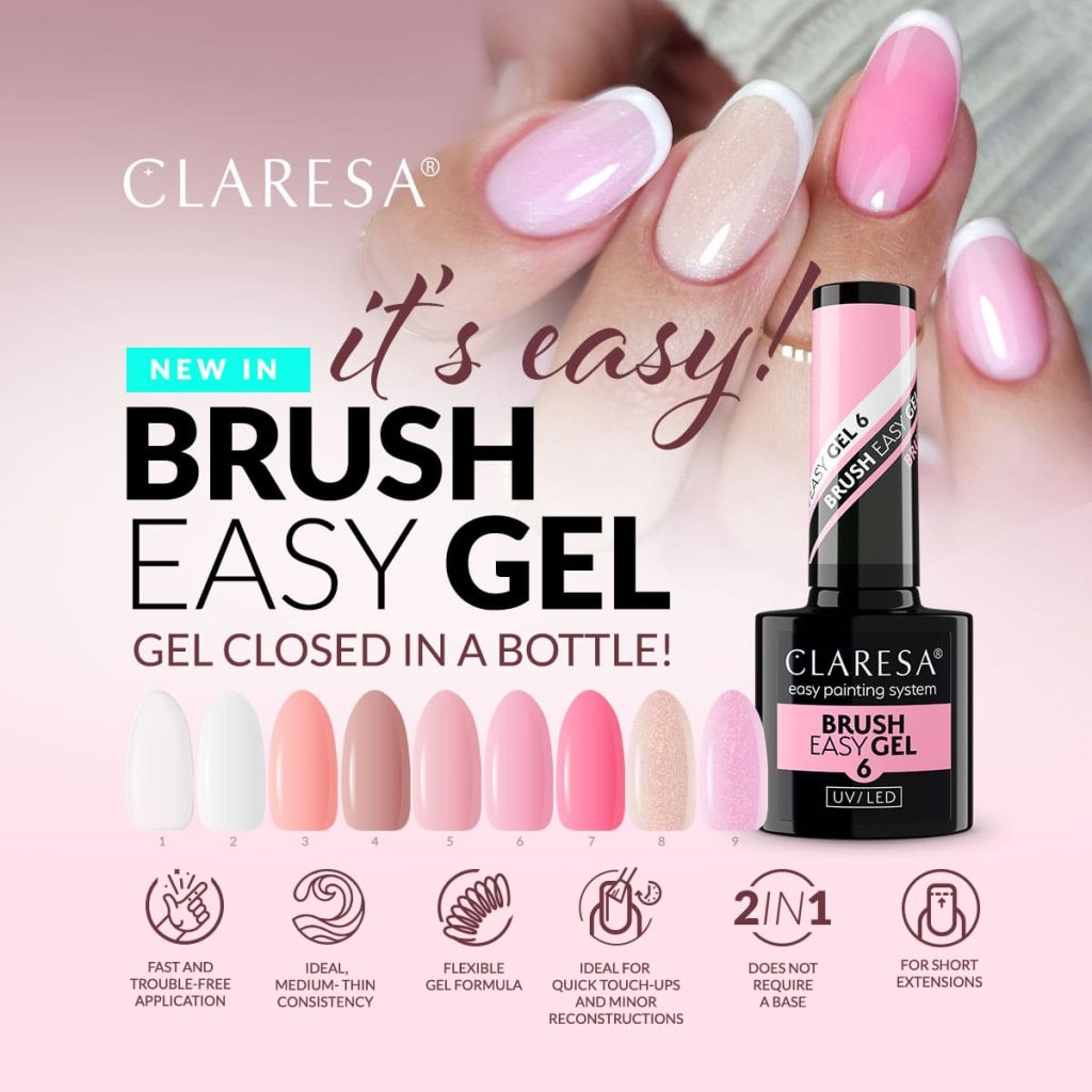Claresa BRUSH EASY GEL (Gel in a Bottle) #08 5 g - CLARESA - The ...