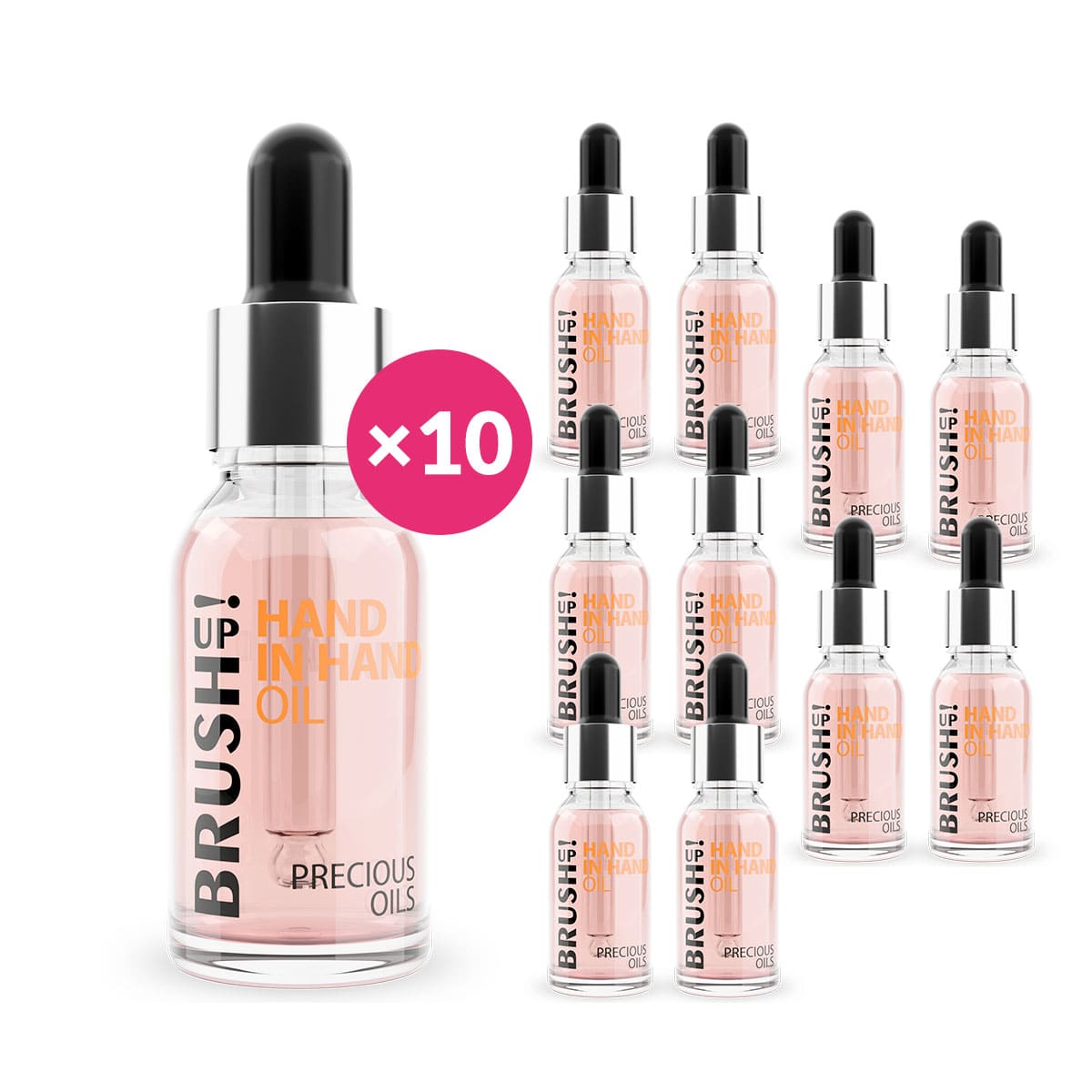 BrushUp! Velvet Touch – Pro Salon Set – CLARESA – The Biggest GEL NAIL ...