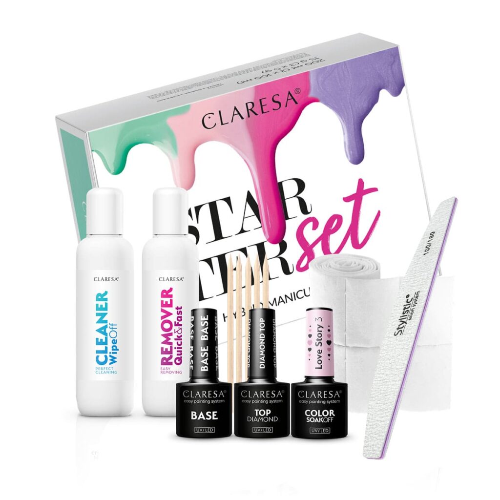 CLARESA Starter Set (Colour Love Story 3) - CLARESA - The Biggest GEL ...