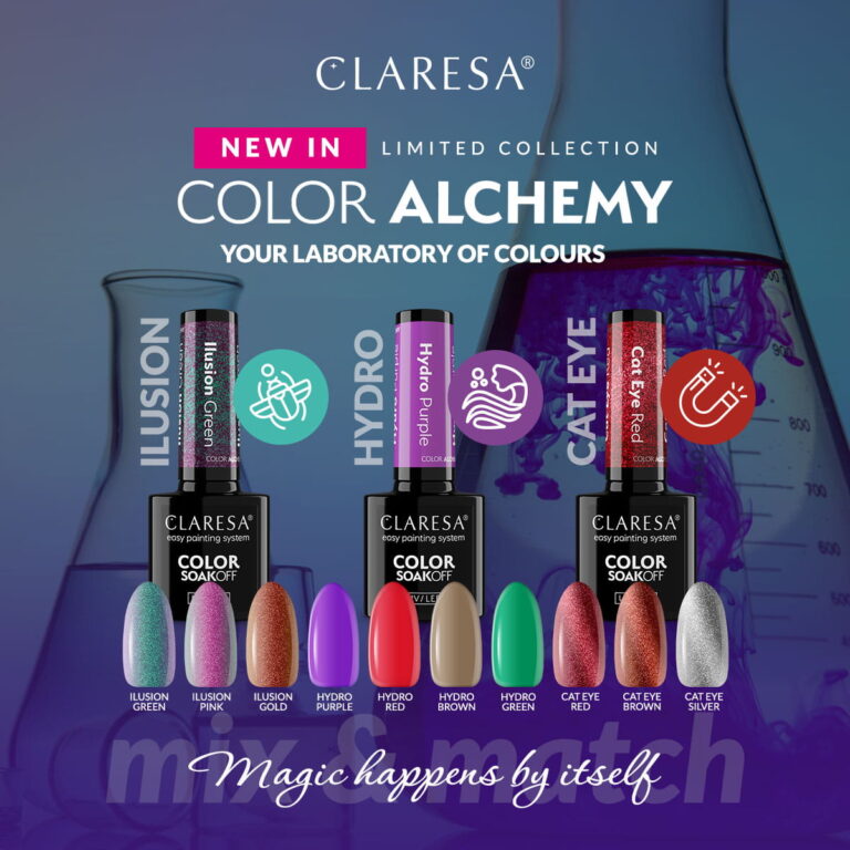 Claresa Color Alchemy HYDRO RED Gel Nail Polish 5 g - CLARESA - The ...
